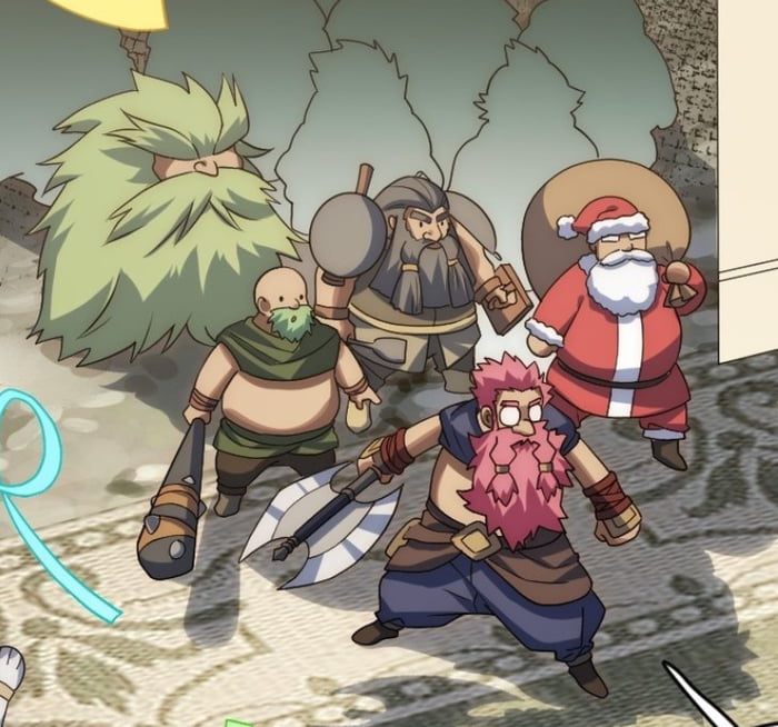 Dwarves attacking [adventures-of-an-undead-who-became-paladin] - 9GAG