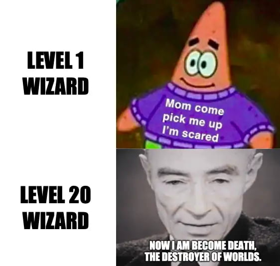 Progression in D&D - 9GAG