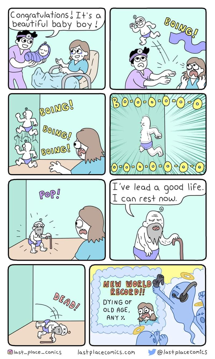 Should've used a Japanese baby for faster text scrolling - 9GAG