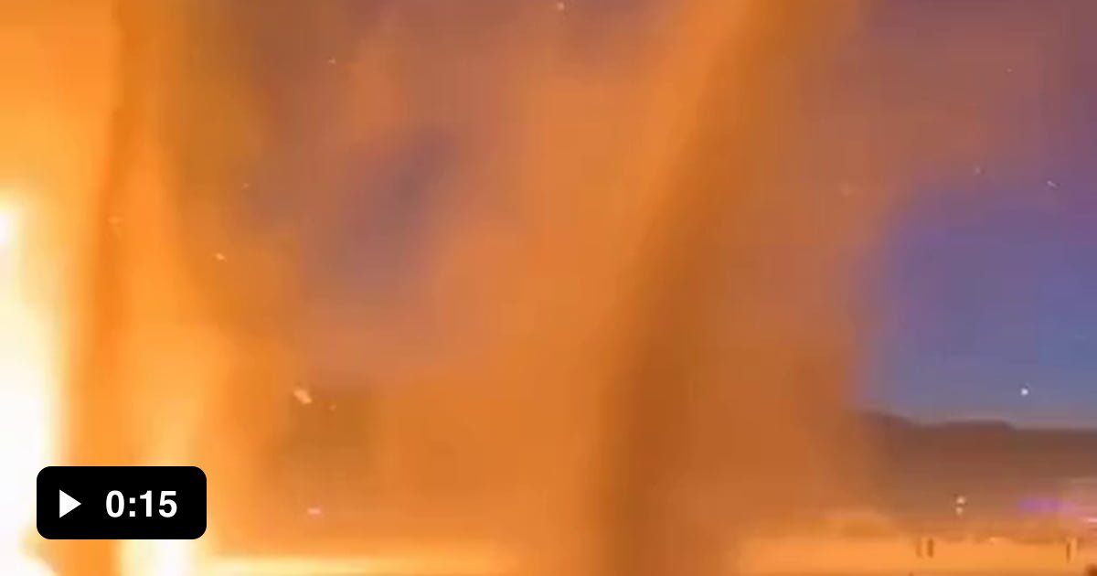 Burning Man Festival Fire Tornadoes - 9GAG