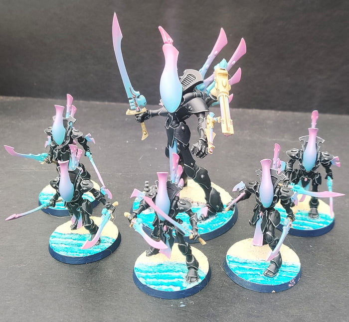 Eldar Vaporwave : Wraithlord and Wraithblades - 9GAG