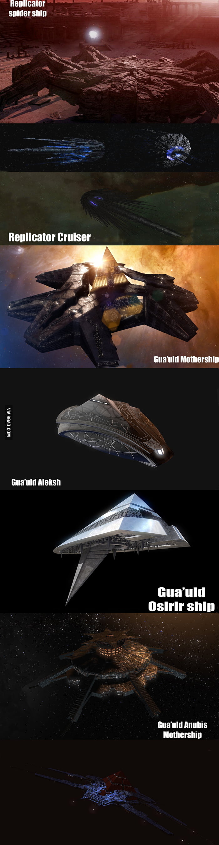 Stargate Ships part 2 - 9GAG