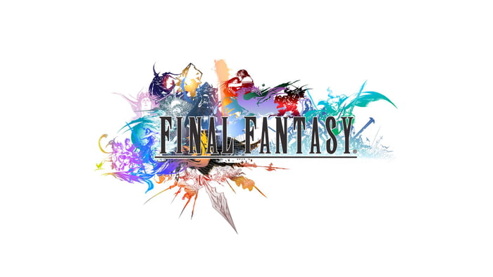 Final Fantasy Fans! All numbered logos in one! Made it myself. - 9GAG