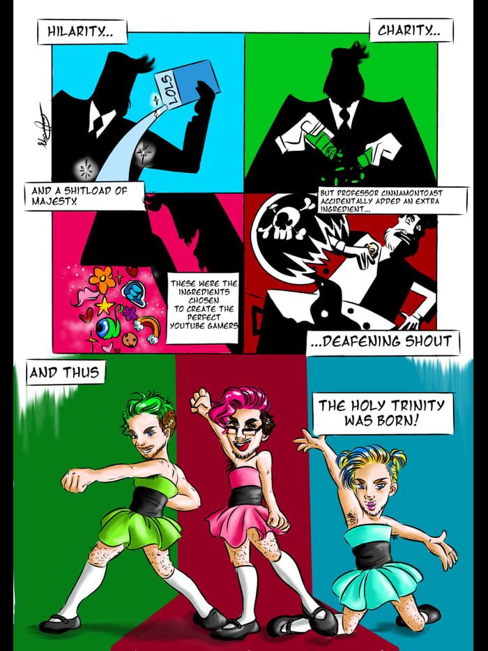 The holy trinity of youtube. - 9GAG