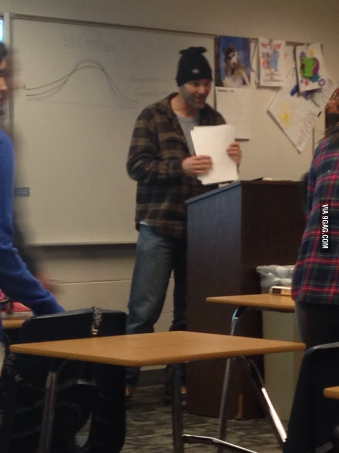 That moment you realize your math teacher is looking like a meth dealer... - 9GAG