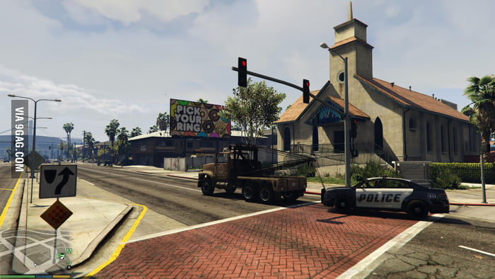 They wanted me to pull over - 9GAG