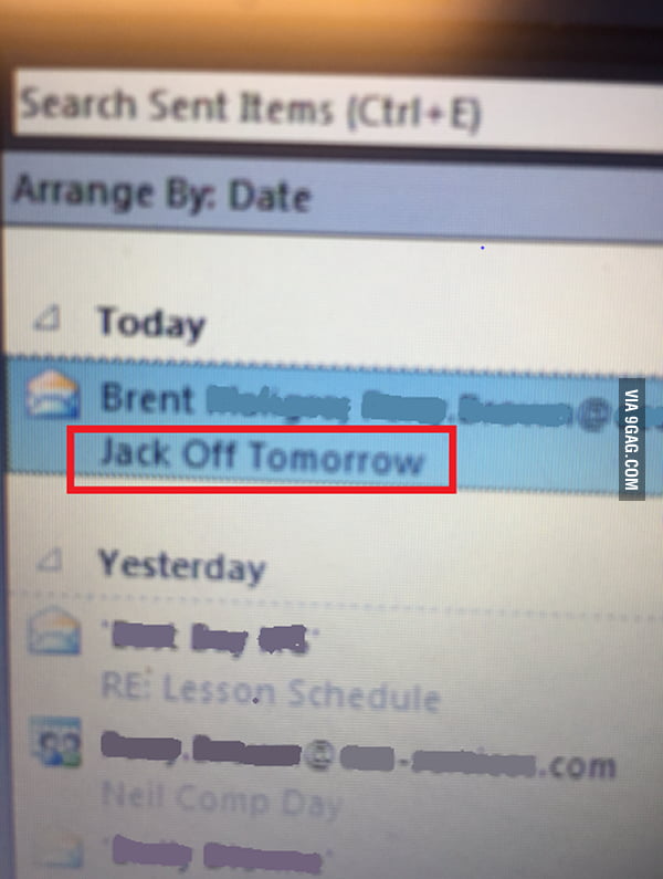 Jack has the day off from work tomorrow. Let's send an email to let our ...