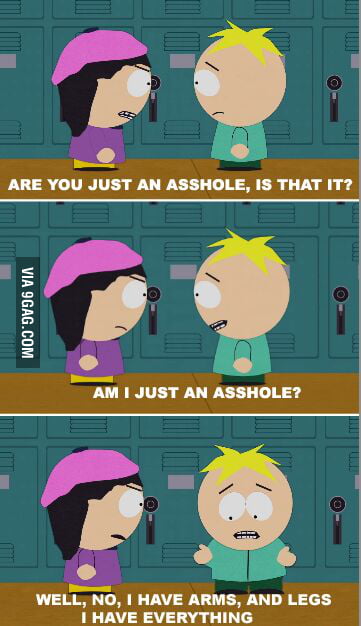 Funny guy Butters