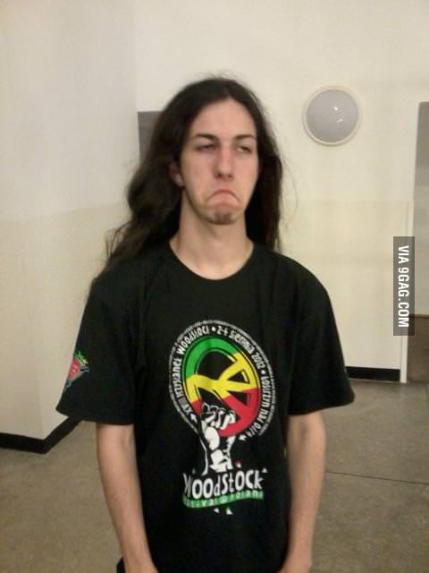 Grumpy metalhead - 9GAG