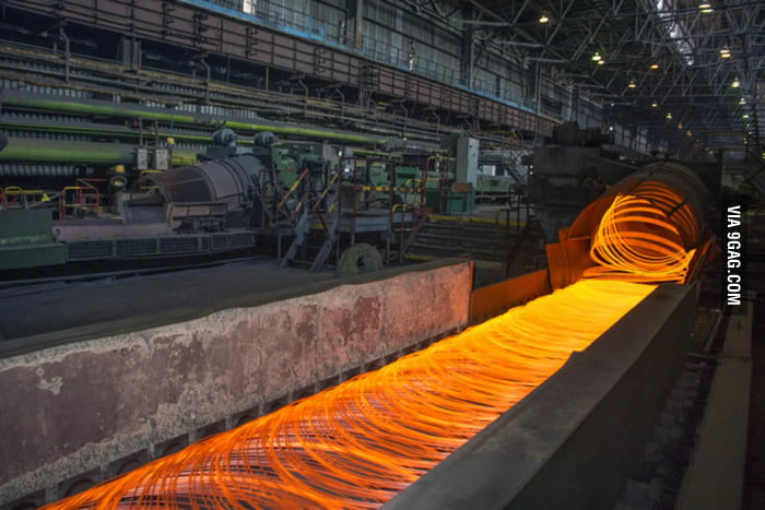 Red hot coils of wire - 9GAG