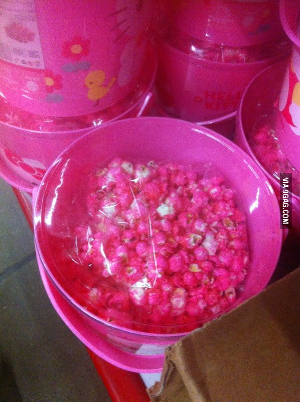 Hello kitty popcorn - 9GAG