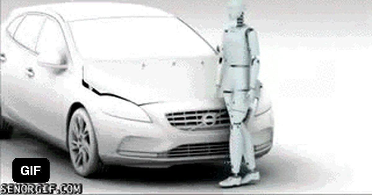 Windscreen airbag - 9GAG