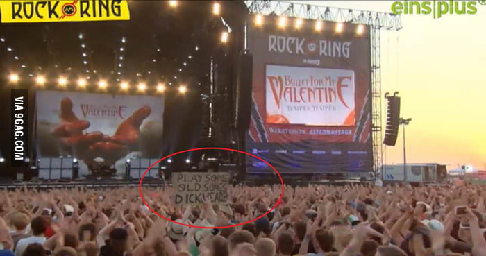 Meanwhile in Rock am Ring - 9GAG