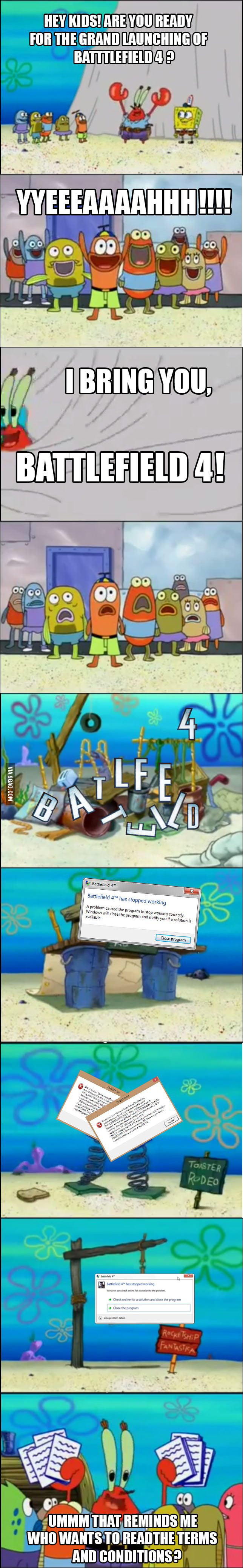 EA and Battlefield 4 in a nutshell - 9GAG