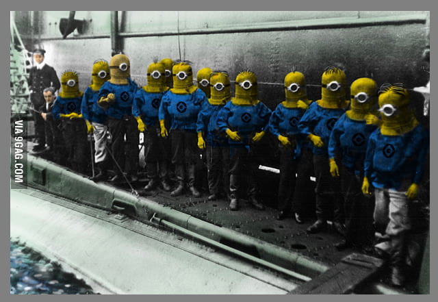 Rare footage of MINION grand-parents - 9GAG