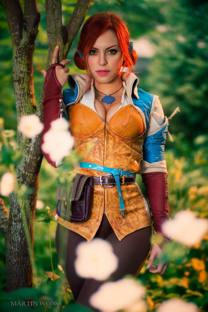 Nadyasonika as Triss (The Witcher 3) - 9GAG