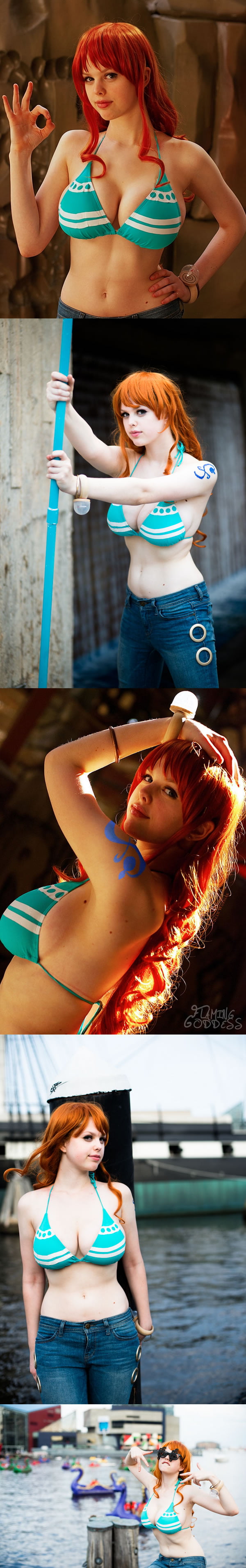 Flaming-Goddess as Nami (One Piece) - 9GAG