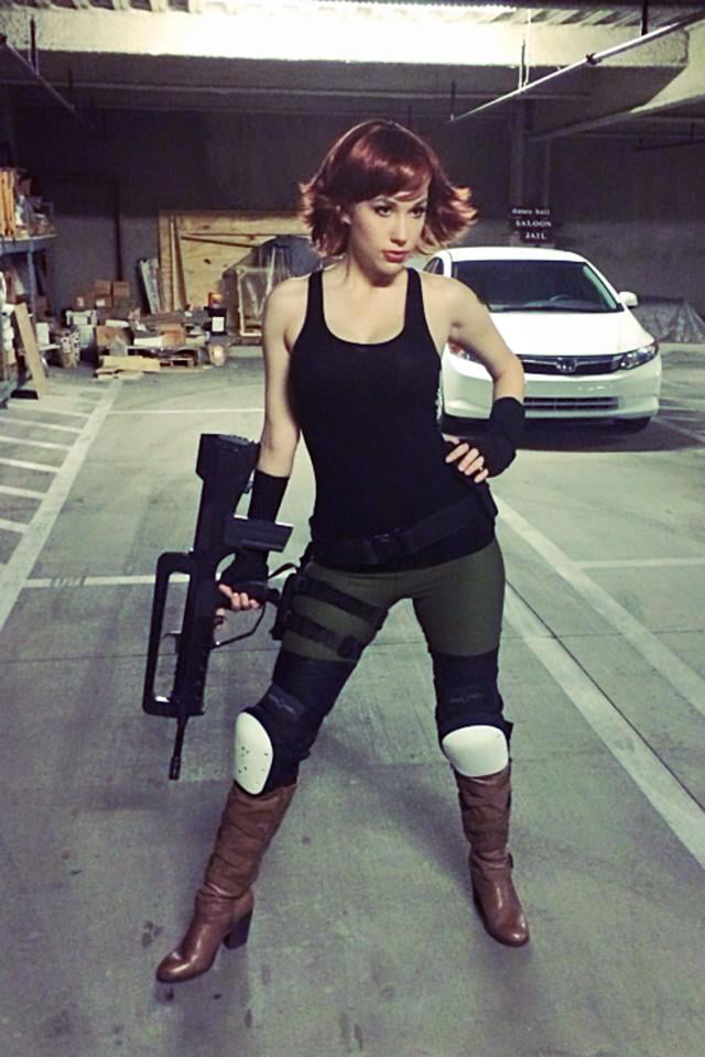 Crystal Graziano as Meryl (Metal Gear Solid) - 9GAG