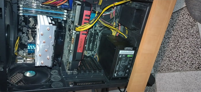 I'm running my pc without the side panel any other concerns beside dust ...