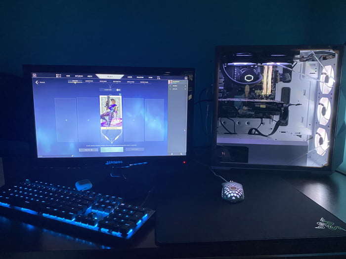 After all the hard work and everything, finally build my pc! - 9GAG