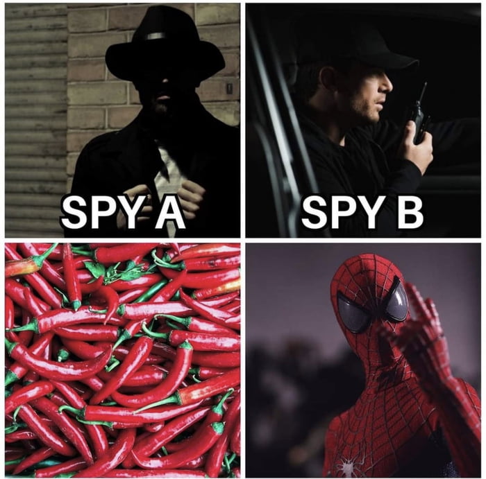 The four different spies - 9GAG