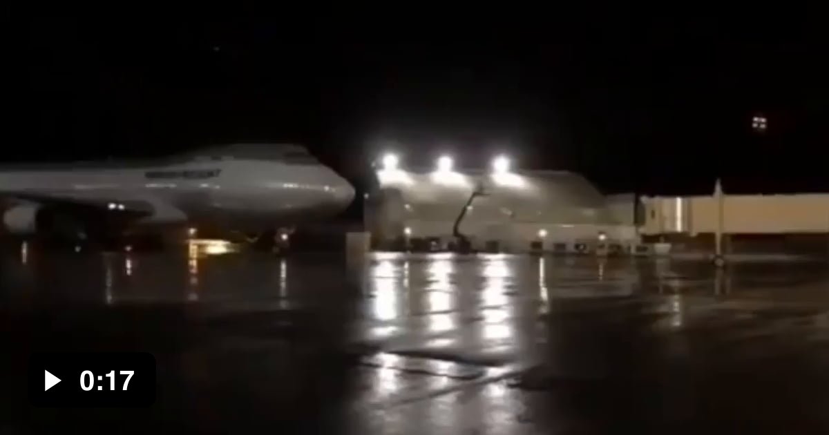 A Boeing 747 crashed into a Hangar for the movie, 'Tenet' - 9GAG