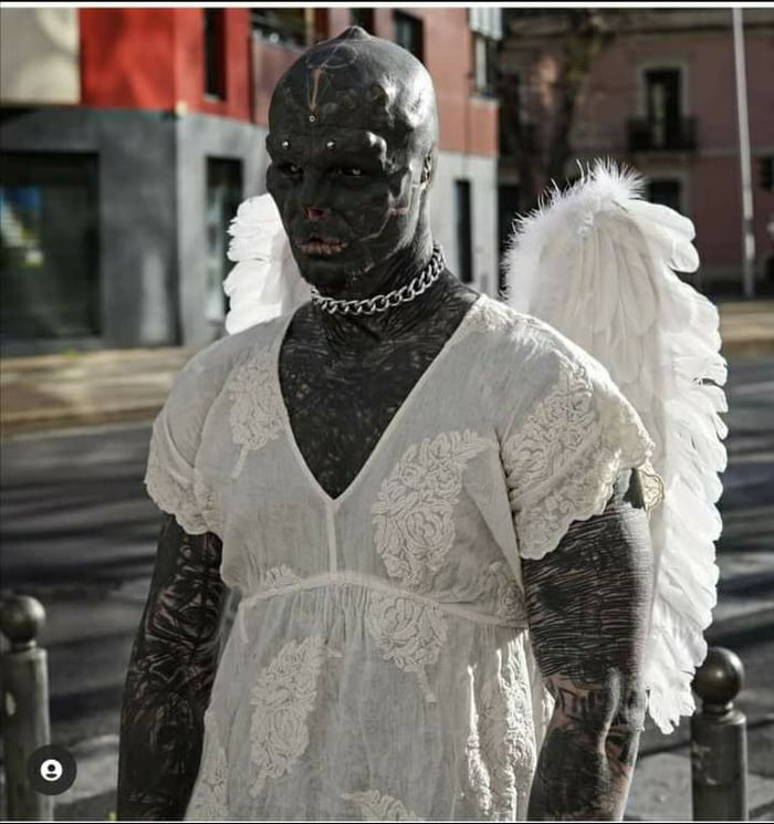 When you are a demon from Hell, but you see yoursel as a transsexual ...