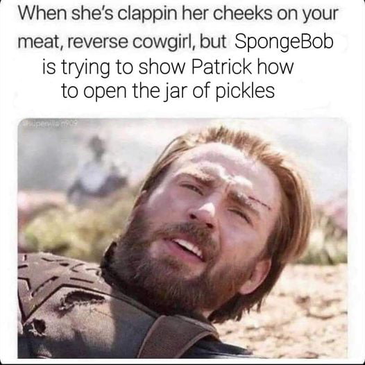 Priorities. Good one Patrick - 9GAG