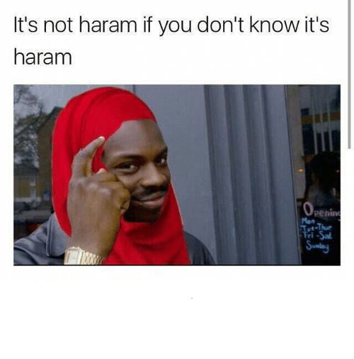 What is absolutely haram? - 9GAG