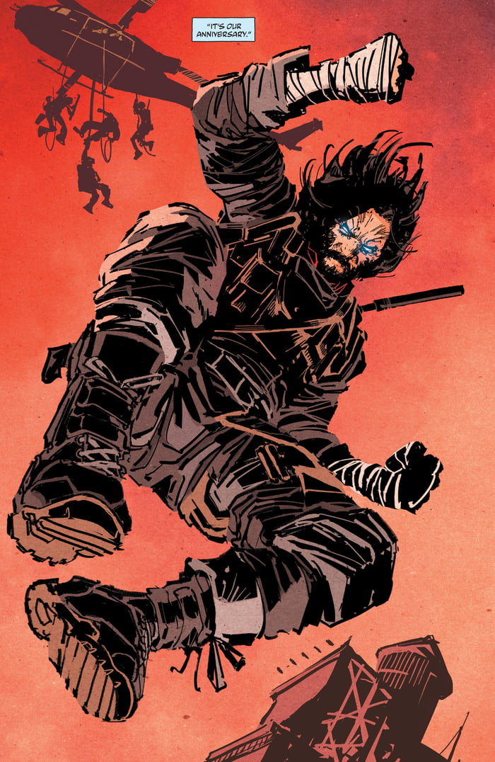 Ron Garney interior art for BRZRKR #1 (2021) - 9GAG