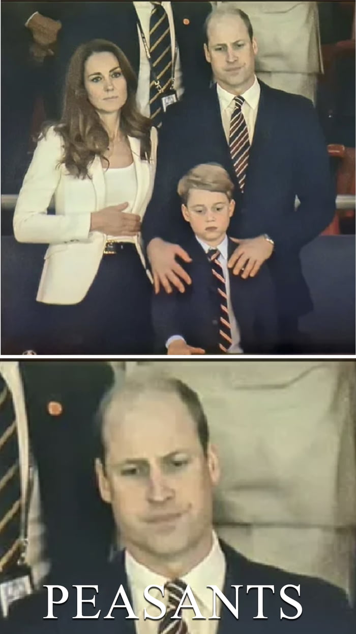 Tsk tsk, peasants... - 9GAG