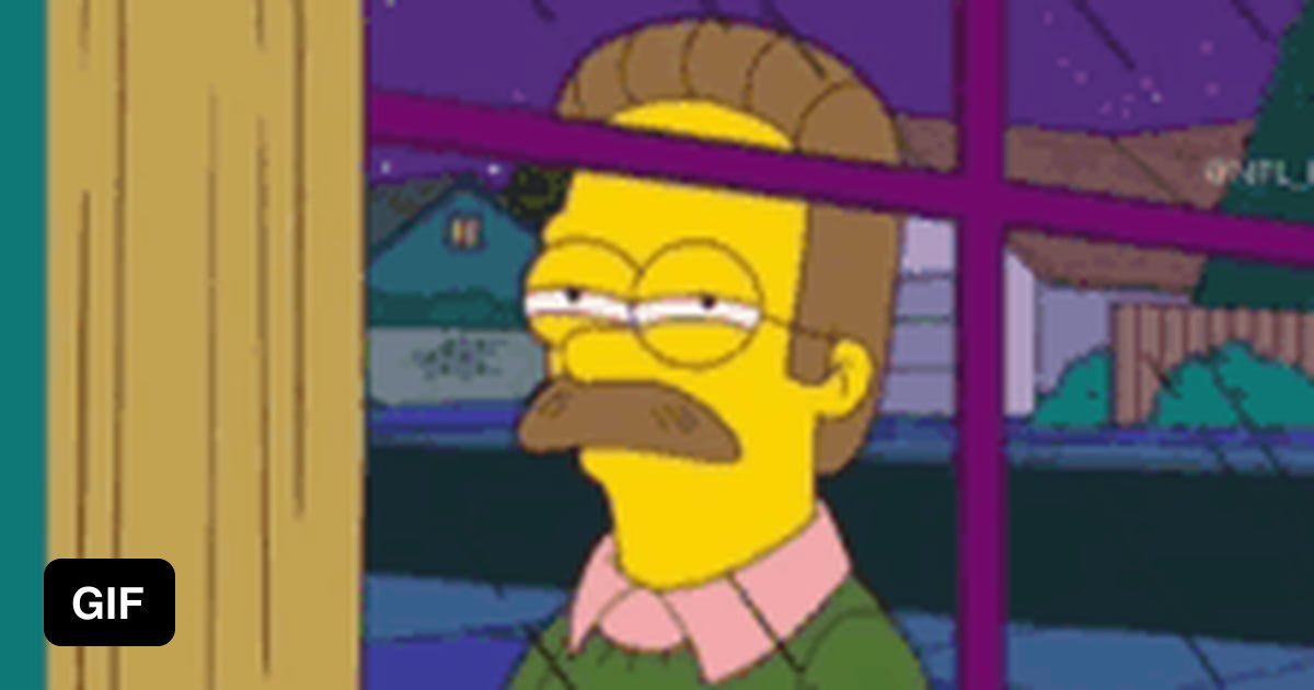 Ned Flanders is watching you while you sleep and playing with his self ...