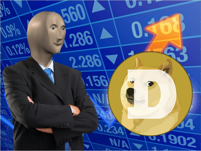 Stonks are going up. doge coin stronk - 9GAG
