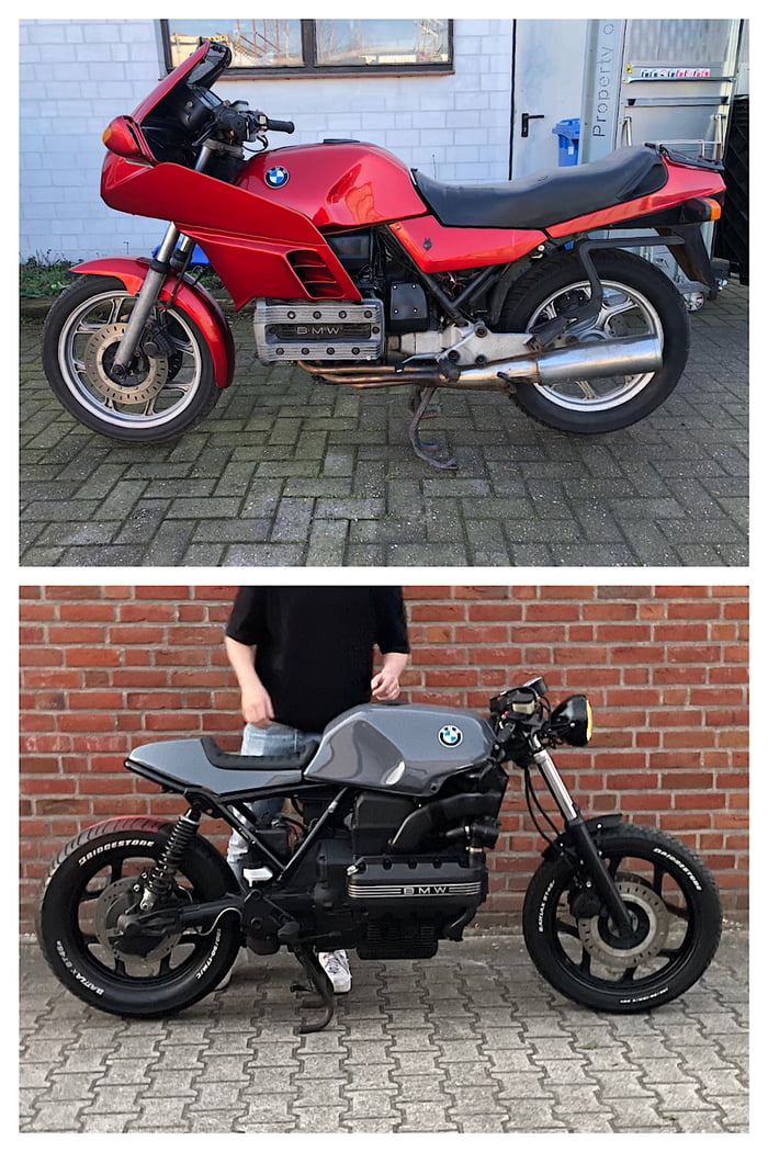 How To Build A Bmw K100 Cafe Racer In Taiwan | Reviewmotors.co