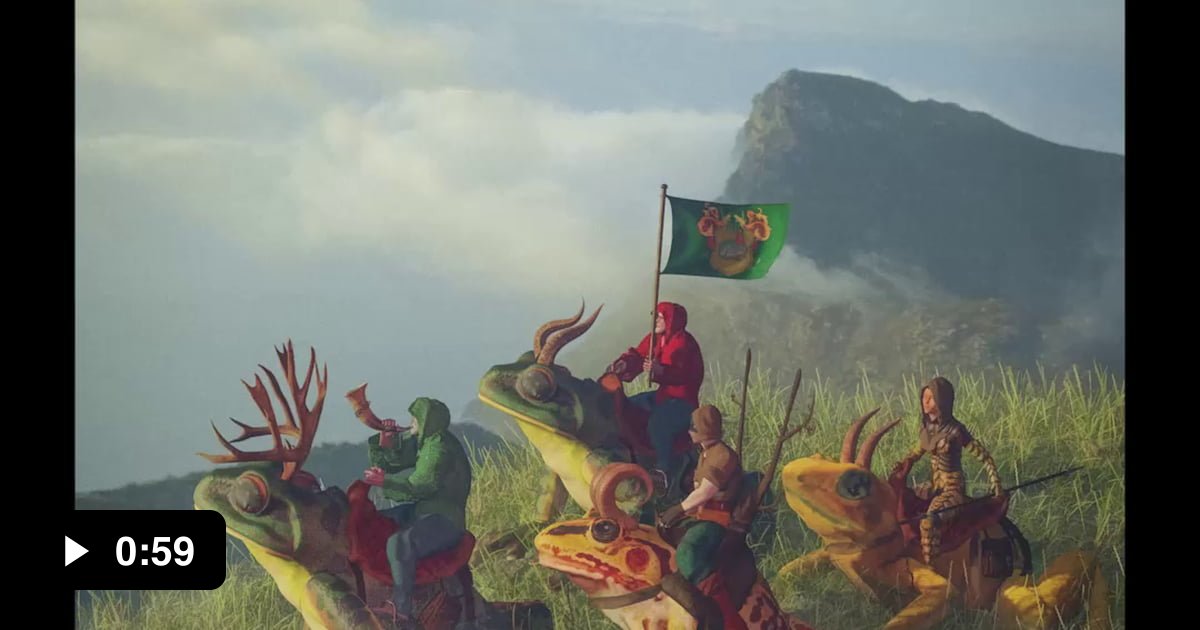 Frog Riders IV (week 4) | (Behind the scenes video) In the honor of ...