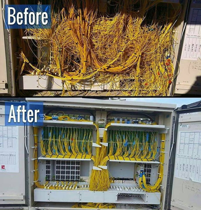 Good cable management.. - 9GAG