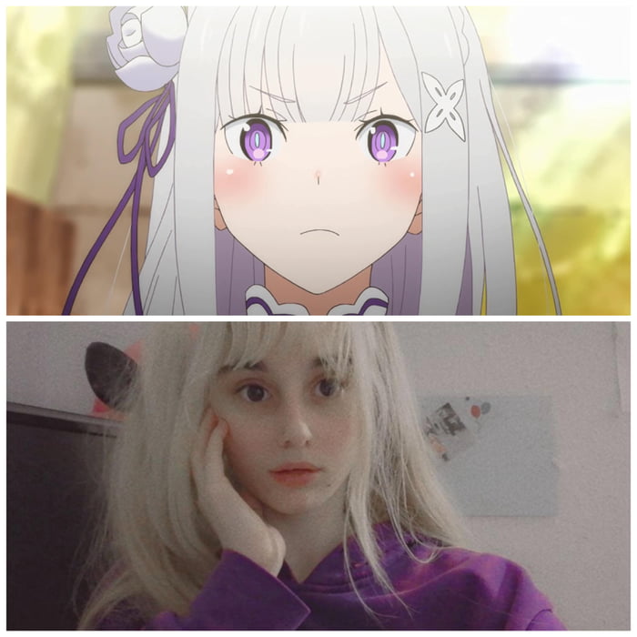 Emilia (RE zero) by Akira Sora (me) - 9GAG