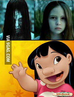Daveigh Chase played Samara in The Ring and voiced Lilo - 9GAG
