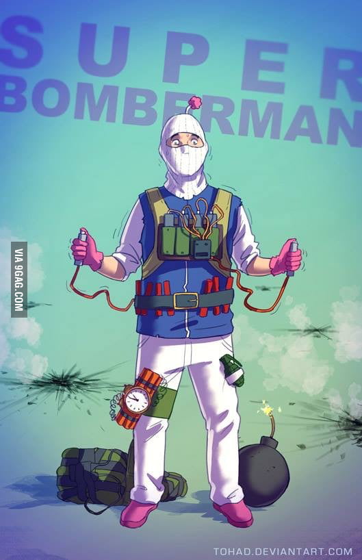 The real BomberMan - 9GAG