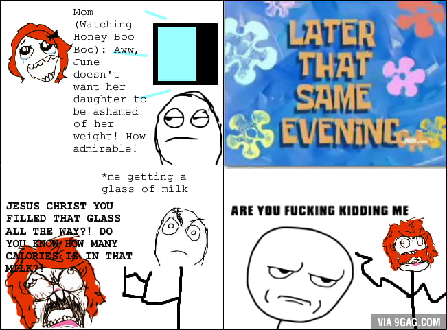 Milk Rage - 9GAG