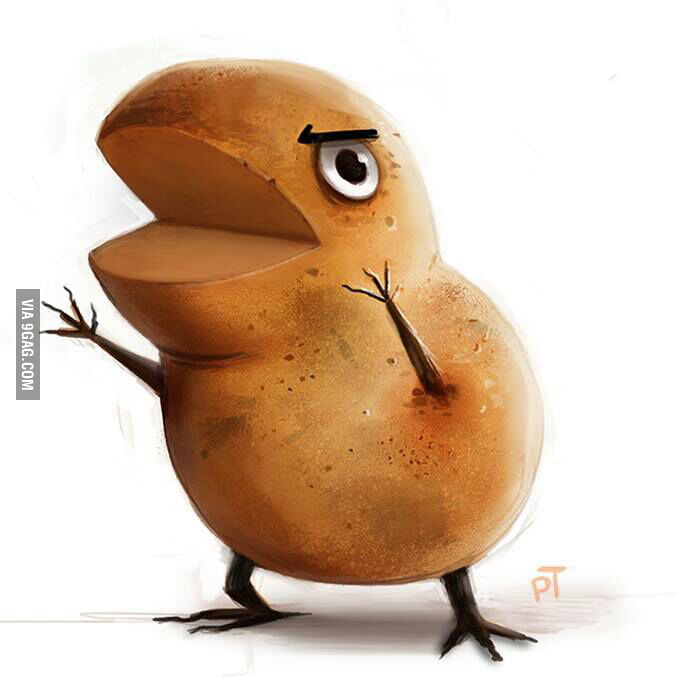 Potato rawr! - 9GAG