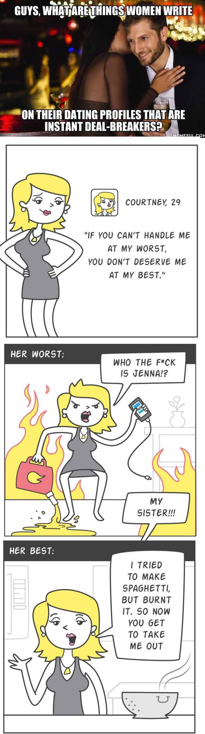 But you have to admit is good when girls give clear signals like those ...