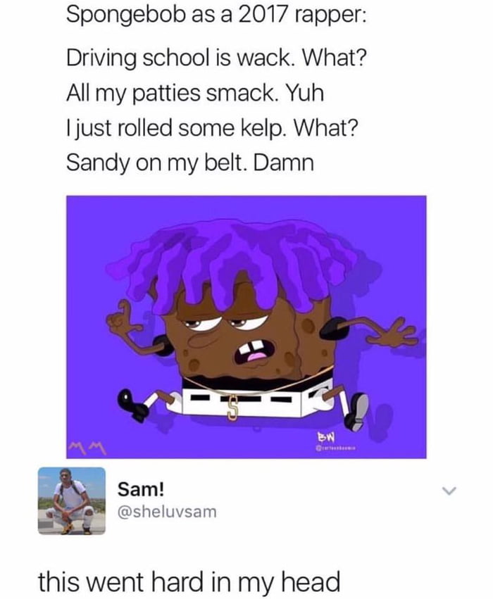 Lil sponge just dropped a new banger - 9GAG