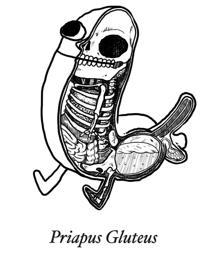 You have been blessed with the anatomy of a dickbutt - 9GAG
