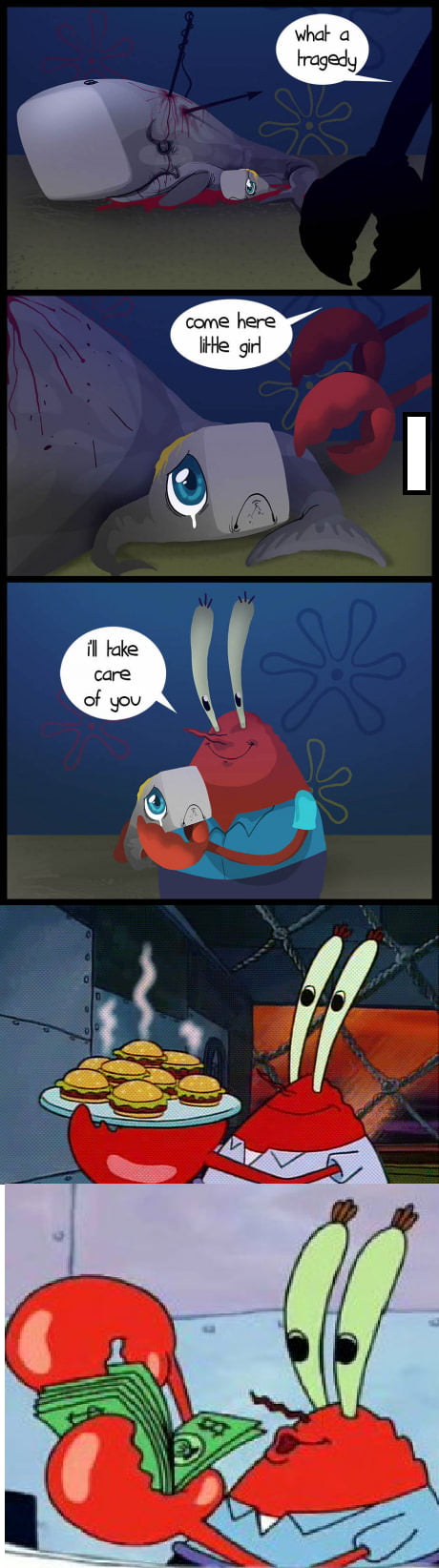 Mr. Krabs is crab. - 9GAG