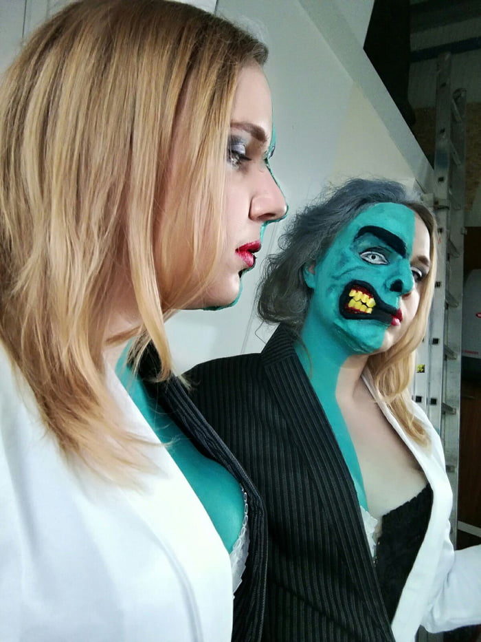 Animated Two Face Cosplay