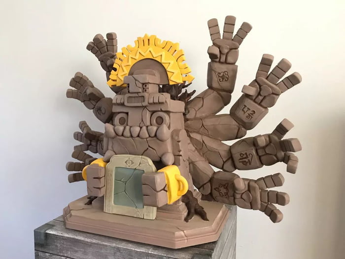 Maplestory Zakum 3D statue - 9GAG