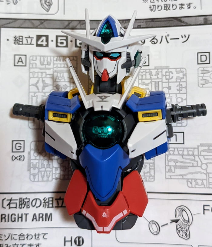 Started the MG Gundam 00 quant - 9GAG