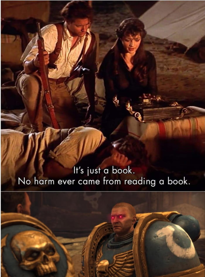 The Codex Astartes does not support this action - 9GAG