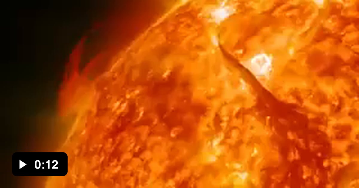 NASA releases a high res video of a solar flare - 9GAG